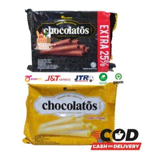 Gery Chocolatos Mini Rolls 27gr Mamamia Lezatoz Italian Chocolate Snack ...