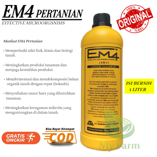 Em4 Pertanian 1 Liter ( Bakteri Fermentasi ) Atau Pupuk Organik ...