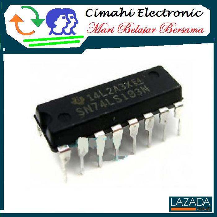 IC TTL 74193 DM 74LS193 SYNCHRONOUS 4BIT BINARY COUNTER WITH DUAL CLOCK ...