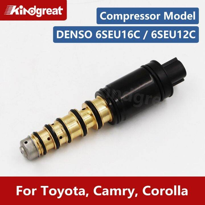 Denso 6SEU16C/6SEU12C Auto Air Conditioning Compressor Solenoid Valve ... Denso 6SEU16C/6SEU12C Auto Air Conditioning Compressor Solenoid Valve ...