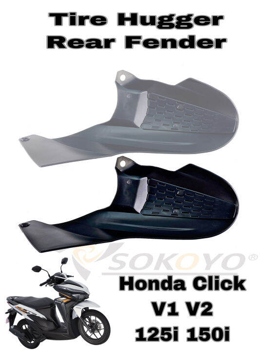 Honda Click 125i 150i V1 V2 Rear Fender Tire Hugger Mudguard With ...