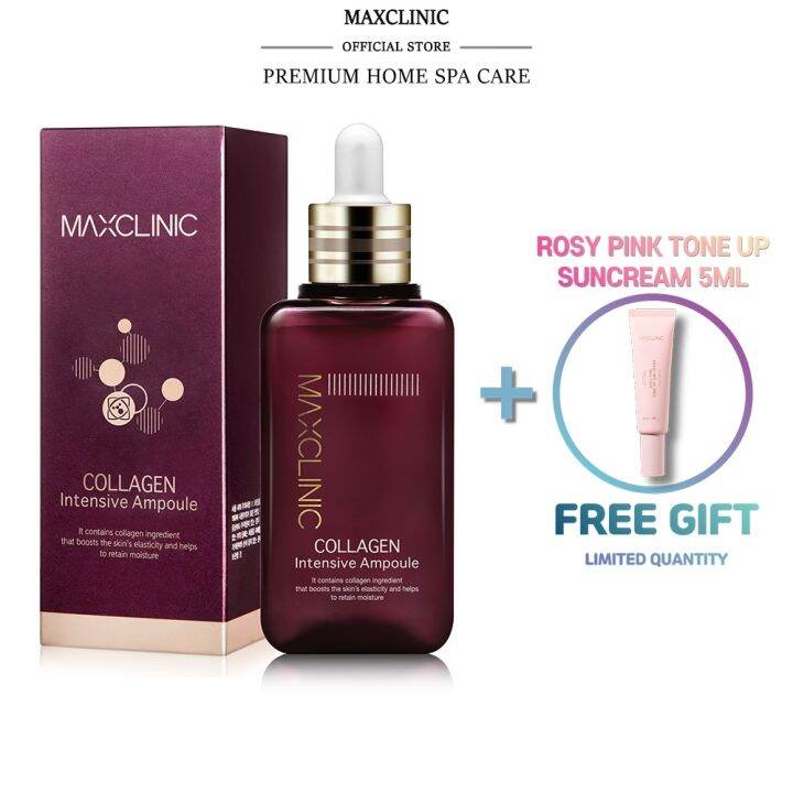 SALE ! MAXCLINIC Collagen Intensive Ampoule (100ml) / Serum [Sunscreen ...