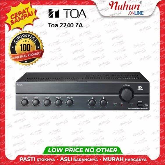 Amplifier TOA ZA 2240 ORIGINAL 240 WATT | Lazada Indonesia