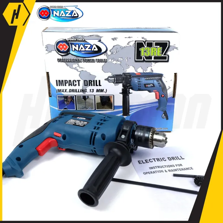 NAZA สว่านไฟฟ้ากระแทก 1/2 นิ้ว รุ่น NZ-13RE คุณภาพสูง | Lazada.co.th