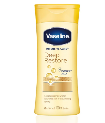 Vaseline Intensive Care Deep Restore Body Lotion ( 120ml ) | Lazada