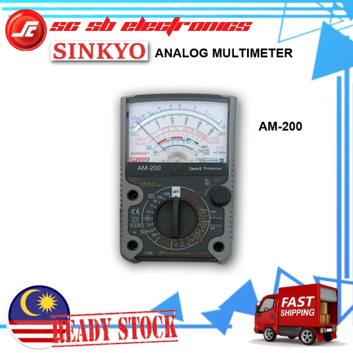 ANALOG MULTIMETER SINKYO AM-200 | Lazada