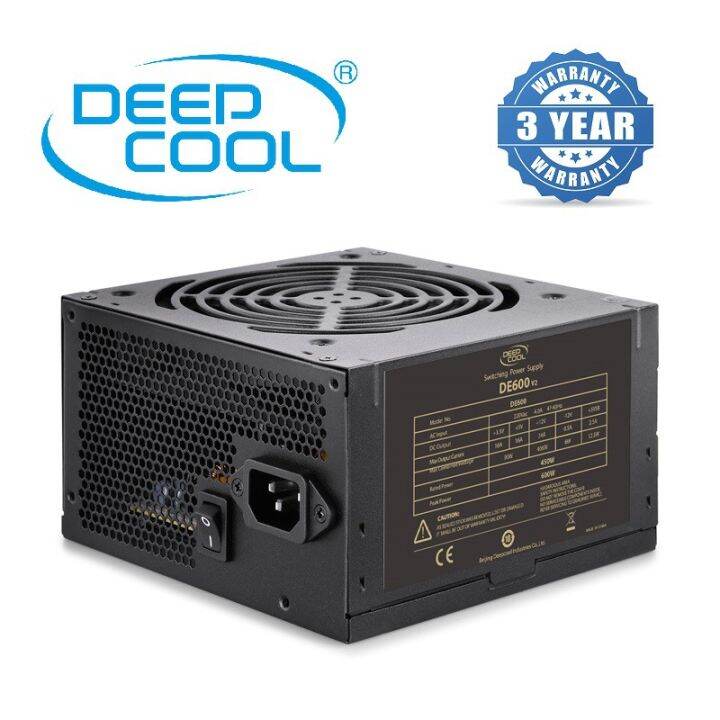 ♚Deepcool DE600 DE500 v2 550W 650W PSU 500 600 Watts Rated ATX ...