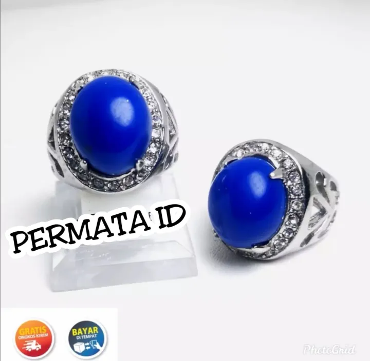 Cincin Batu Viral Delima Soekarno Menyala | Lazada Indonesia