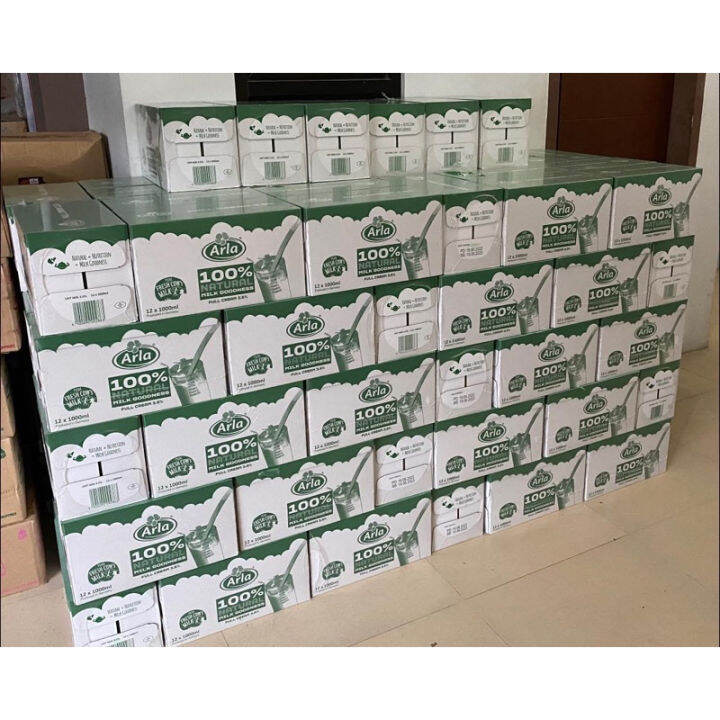 Arla Full Cream Milk 1 Box(12x1L) | Lazada PH