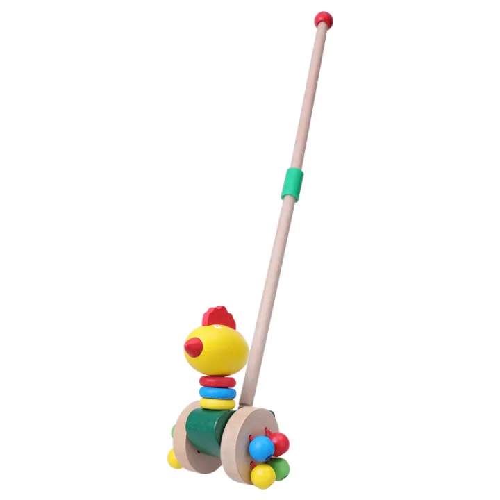 FOXNOVO【Ready Stock】Baby Pushing Cart Toys Cartoon Animal Carts Toy ...