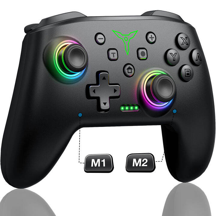 Wireless RGB Switch Controller For Nintendo Switch/OLED/Lite/Android ...