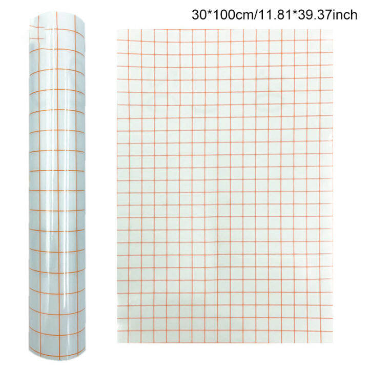 YITN with Grid Alignment for Cricut Adhesive Vinyl Transfer Sheet for ...
