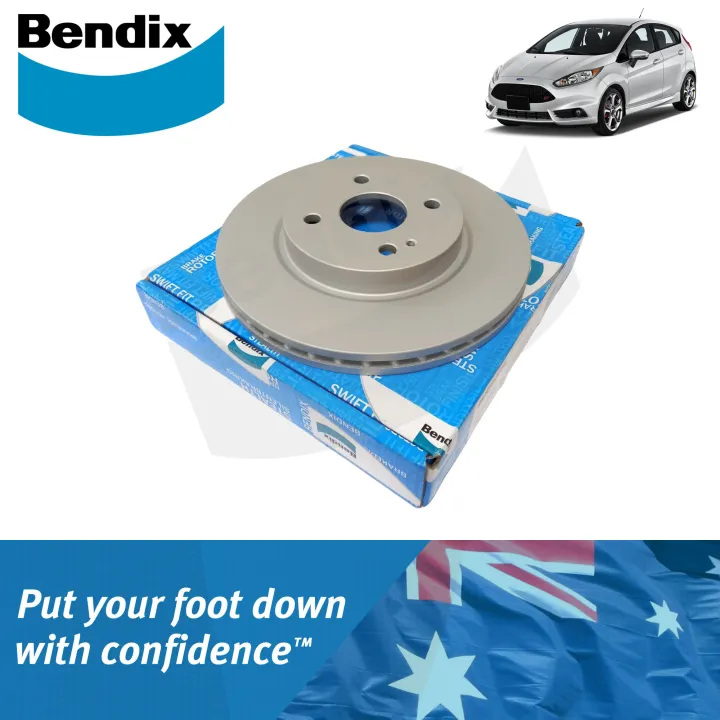 Bendix Brake Disc Rotor BR9494 Front for Ford Fiesta 2010-2018 | Lazada PH