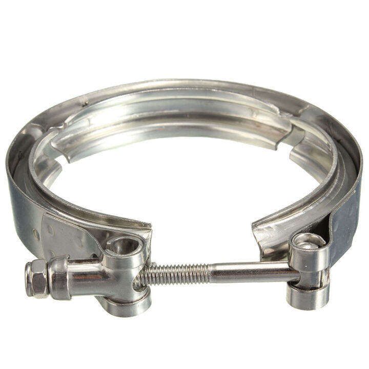 3 Inch V-Band Clamp Stainless Steel V-Band Flange Exhaust s Down Car ...