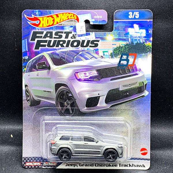 Hot Wheels Fast and Furious JEEP GRAND CHEROKEE TRACKHAWK | Lazada ...