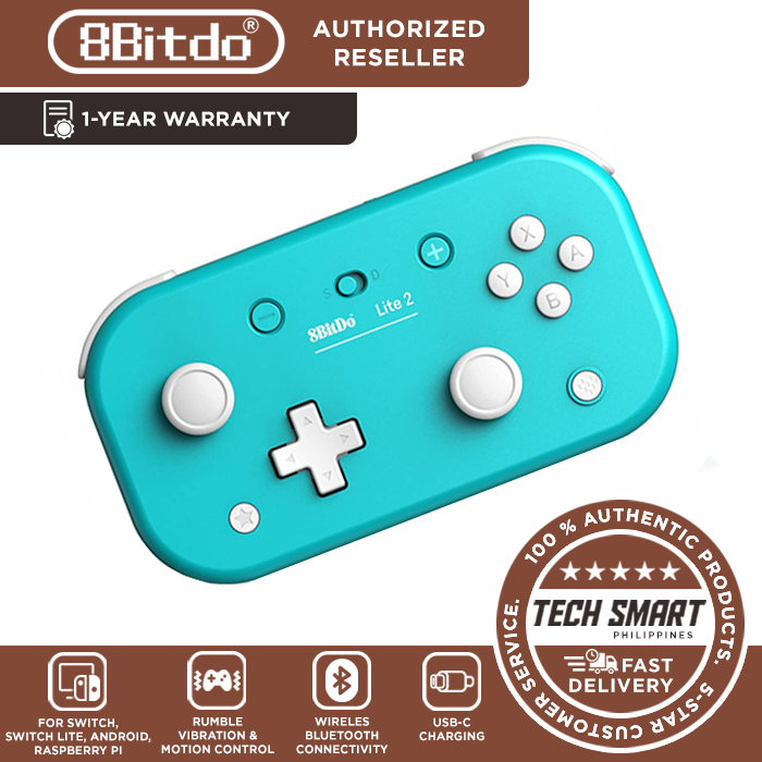 8BitDo Lite 2 Bluetooth Gamepad for Switch, Switch Lite, Android and Raspberry Pi | Lazada PH