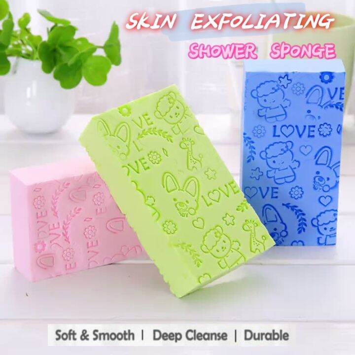 Hello Beauty (Tiktok Hot) Bath Sponge Body Dead Skin Remover Sponge ...