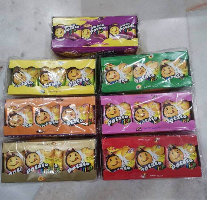 Potato Crisp Cracker Product Win Win 20gx30packs | Lazada