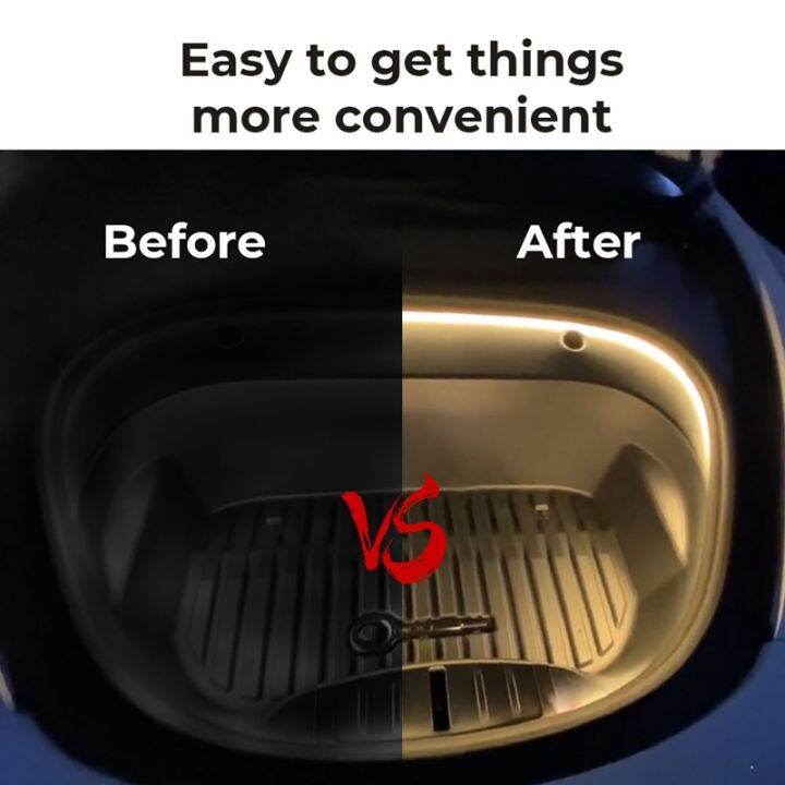 Frunk Brighten LED Strip Modified Lighting for Tesla Model 3 Y S X ...