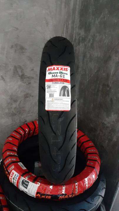 BAN MERK MAXXIS UKURAN 100/80/17 | Lazada Indonesia