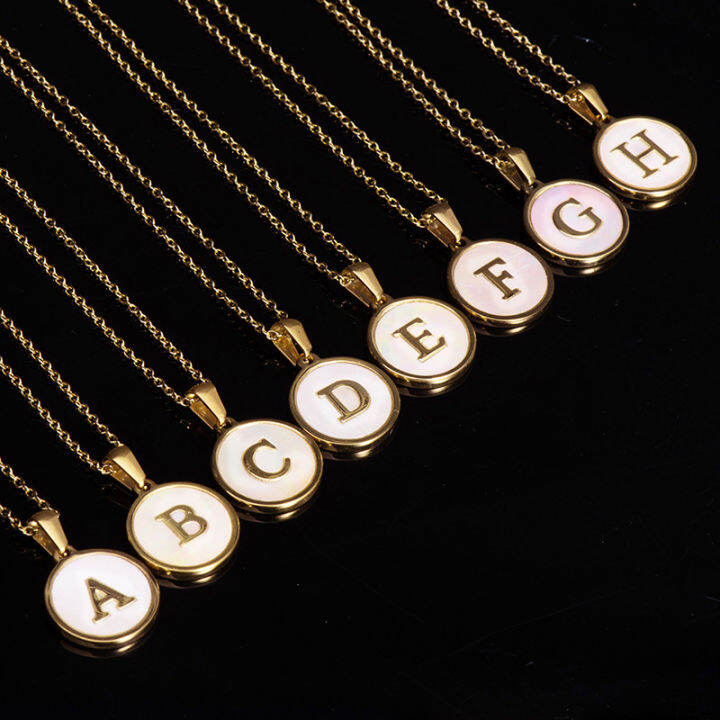 A-Z Metal Alphabet Pendant Necklace For Women | Lazada PH