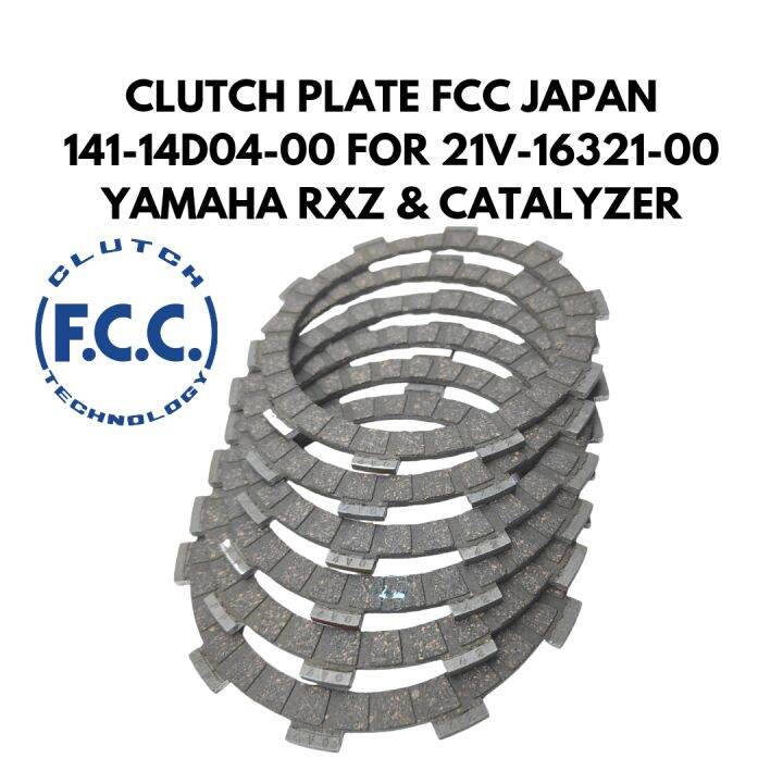 100% ORIGINAL FCC JAPAN CLUTCH PLATE CLUTCH DISC CLUTCH DISK YAMAHA RXZ ...