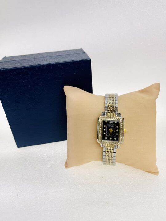 Guess Rhinestones Elegant Watch | Lazada PH