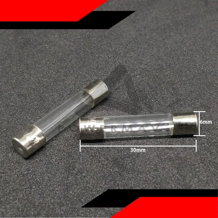 2pcs glass fuse 10 amp 220v 230v 250v 6*30 6*30mm 10000ma 10A AVR f10a Fast Fuse Glass ...