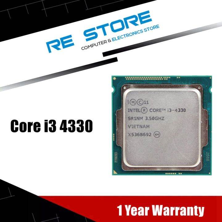 Used Intel Core I3 4330 Dual Core 3.50GHZ LGA 1150 SR1NM Desktop ...