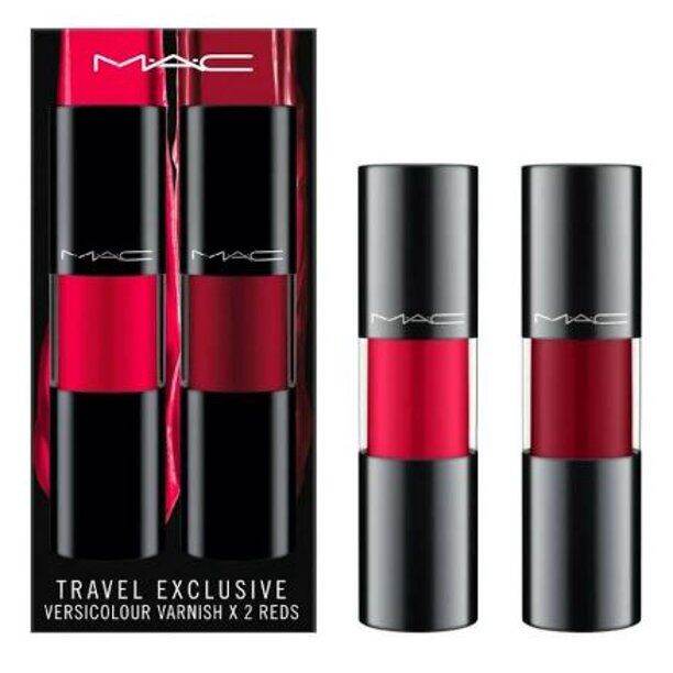 MAC kit set Versicolour Varnish Set X 2 Reds : Effervescent and Serial ...