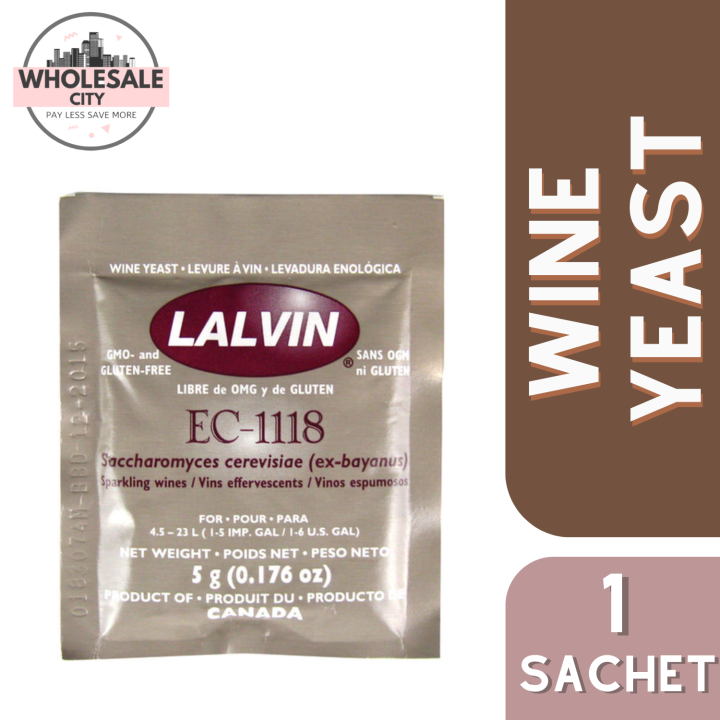Wine Yeast Fermented lalvin EC-1118 | Lazada PH