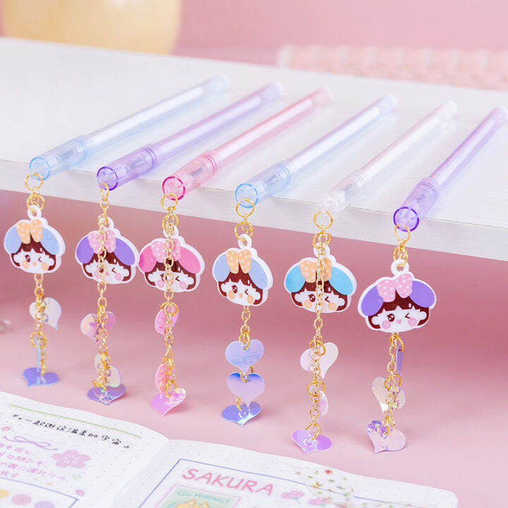 Fancha Store Korean Cute Pendant Gel Pen 0.38MM Creative Cartoon ...