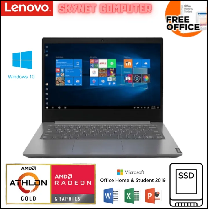 LENOVO V14 AMD ATHLON GOLD 3150U RAM8GB SSD256GB AMD RADEON GRAPHIC ...