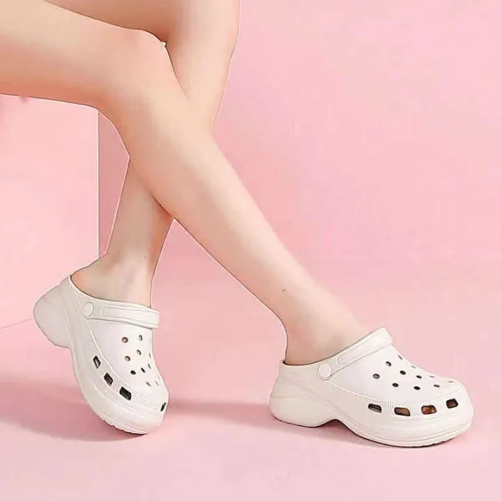 crocs bae clogs wedges korean fashion for women | Lazada PH