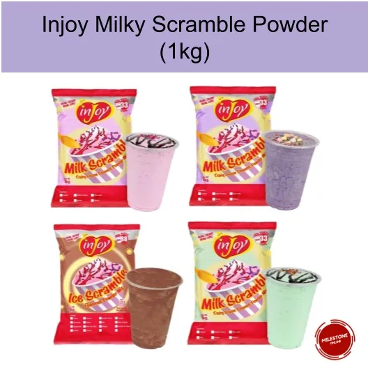recommend InJoy Ice Scramble Milk Powder 1kg | Lazada PH