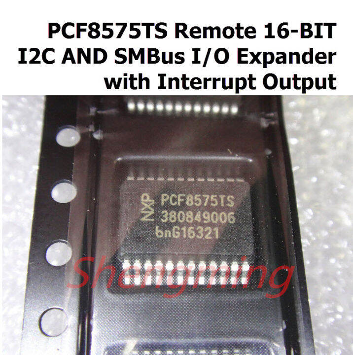 PCF8575 Remote 16-BIT I 2C AND SMBus I/O Expander with Interrupt Output MCP23017 | Lazada.co.th