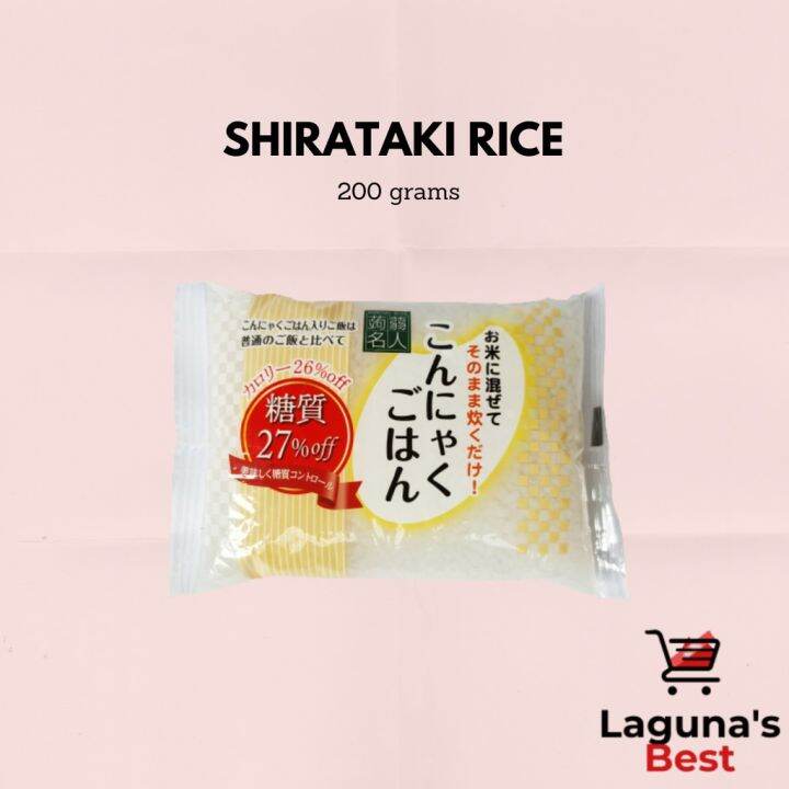 Shiritaki Rice / Keto Rice 200 grams | Lazada PH