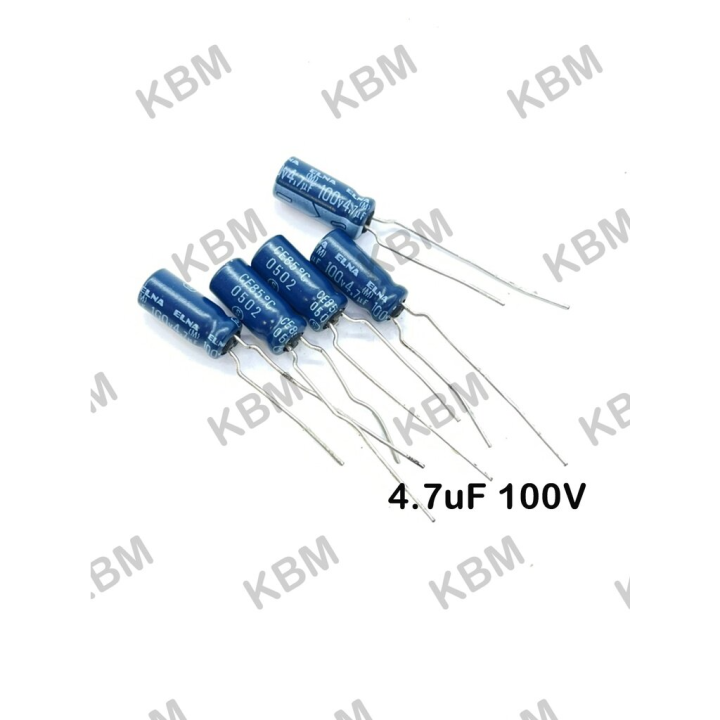 Capacitor (คาปาซิเตอร์) C4.7(475) 100V 160V 250V 315V 350V 400V 450V ...