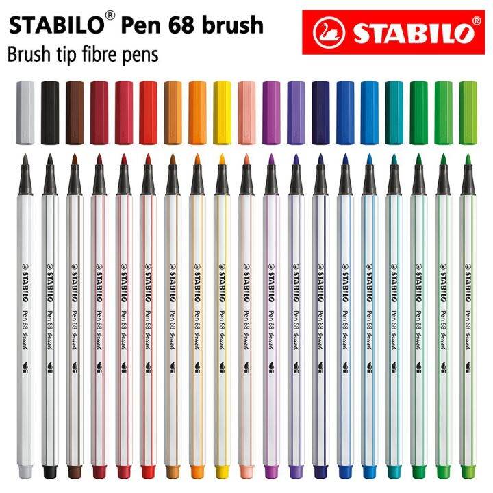 STABILO PEN 68 BRUSH - SATUAN | Lazada Indonesia