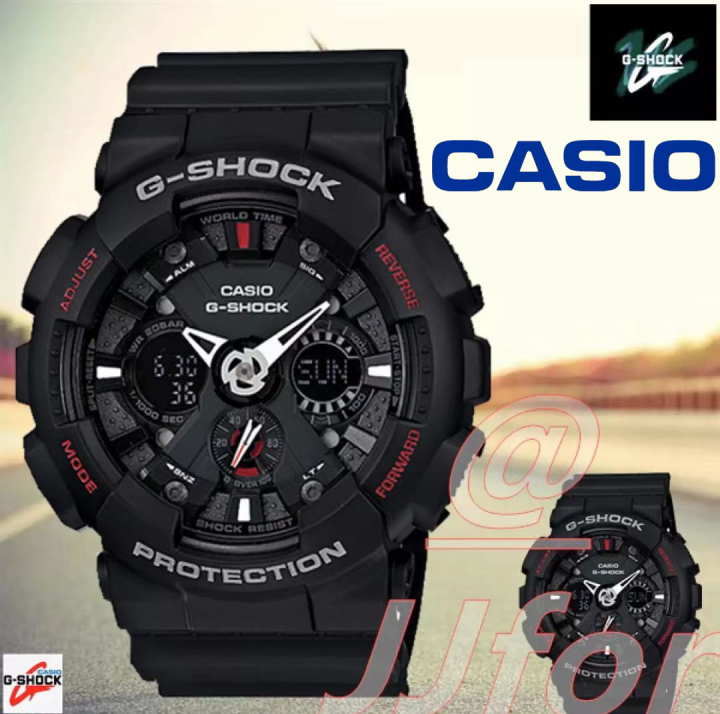 ST200 นาฬิกา Casio G-SHOCK กันน้ำเรืองแสง GA-120A-1A DR นาฬิกา ...