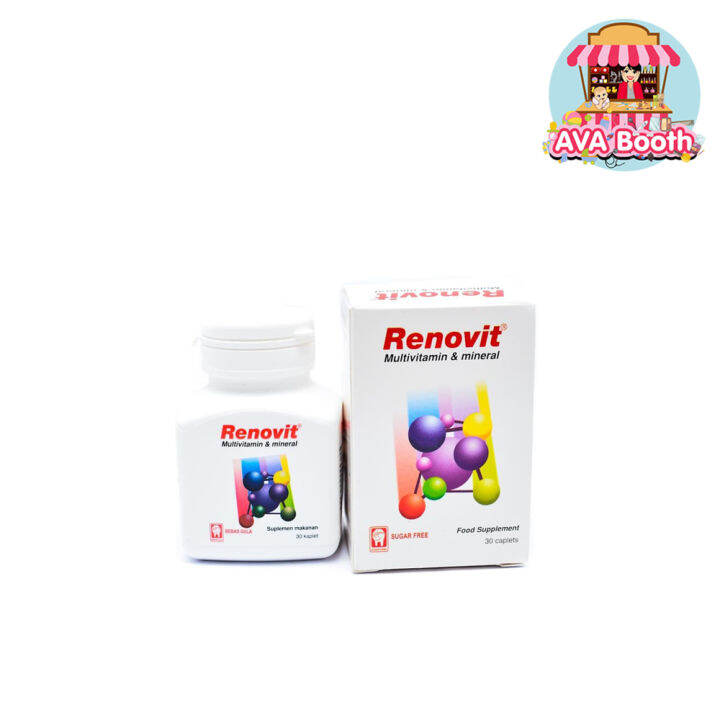 RENOVIT KAPLET - ISI 30 TABLET / MULTIVITAMIN | Lazada Indonesia