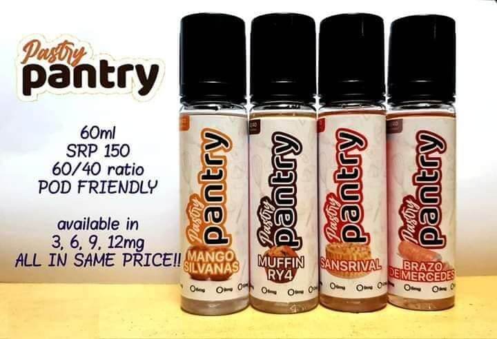 PASTRY PANTRY PREMIUM VAPE JUICE (TRUE RATED) 3MG/6MG 60ML | Lazada PH