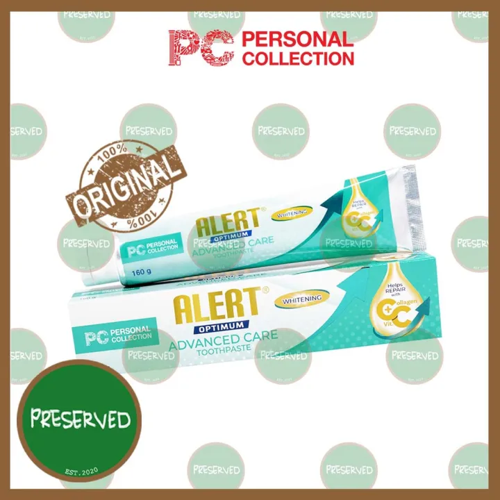 Alert Optimum Advanced Care Toothpaste Personal Collection | Lazada PH