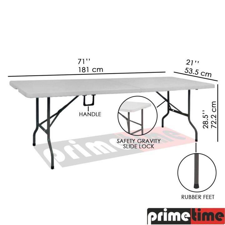 Primetime New Slightly Damaged Table 6ft long x 30 inches wide | Lazada PH