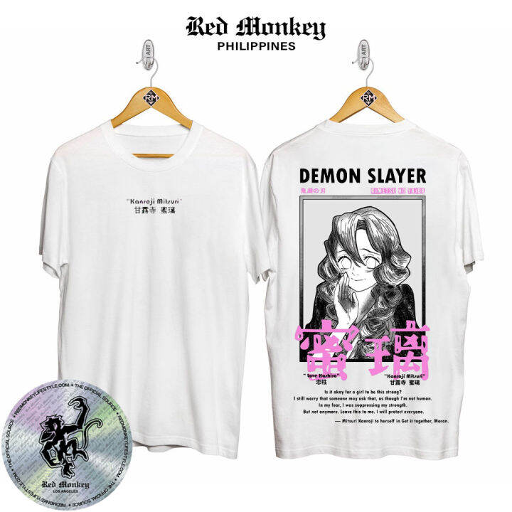 RED MONKEY FASHION Anime Shir Demon Slayer Kanroji Mitsuri T-shirt For ...
