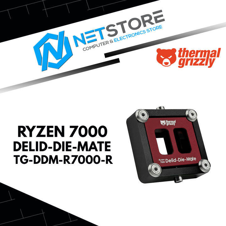 THERMAL GRIZZLY RYZEN 7000 DELID-DIE-MATE - TG-DDM-R7000-R | Lazada