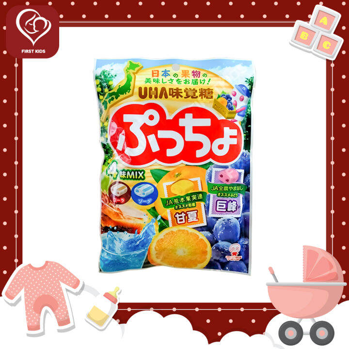 UHA Puccho Assorted Flavour Bagged Chewy Candy ( 5665 ) | Lazada.co.th