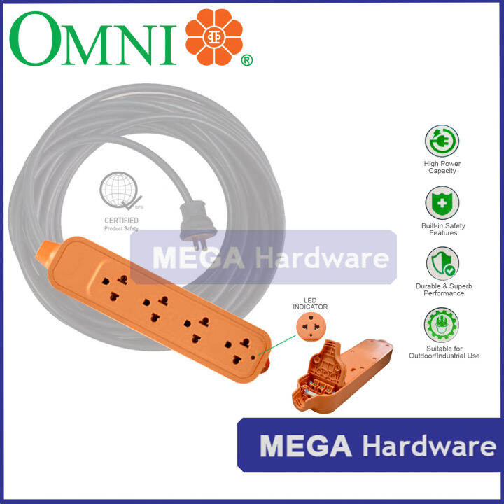 OMNI PRO Series Heavy Duty Surface Type Extension Outlet (Outdoor ...
