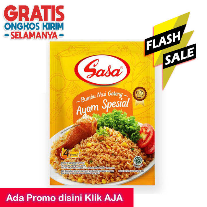 Sasa Bumbu Nasi Goreng Ayam Spesial 20 gr | Lazada Indonesia
