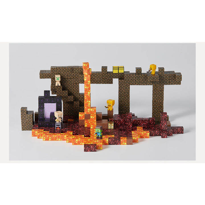 No.3: Minecraft DIY MC Merchandise Magnet Toy embling Magnetic Cube ...